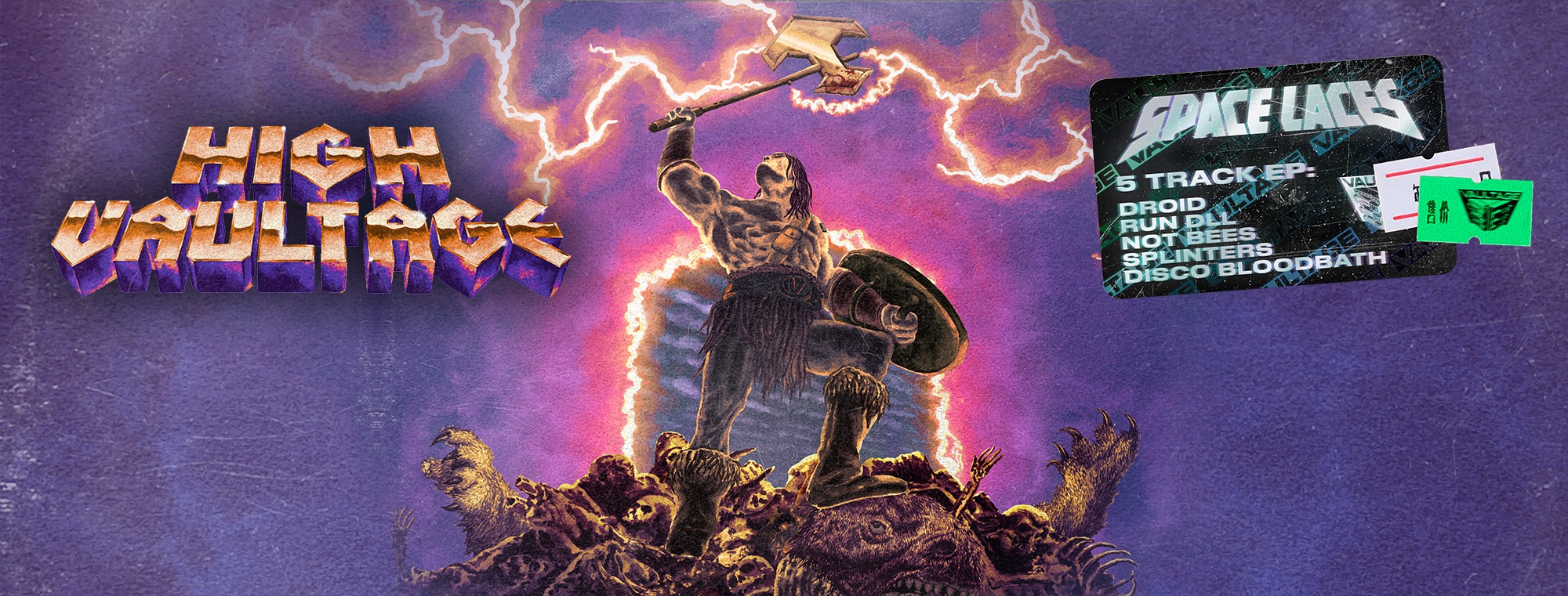 Space Laces Returns to Never Say Die Records For ‘High Vaultage’ EP ...