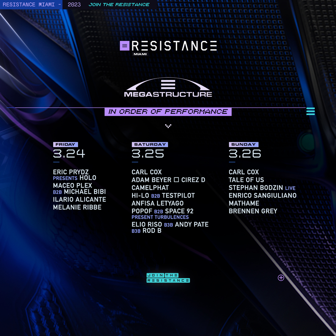 Ultra Music Festival Releases Additional Artists And 2023 Lineup By Day ...