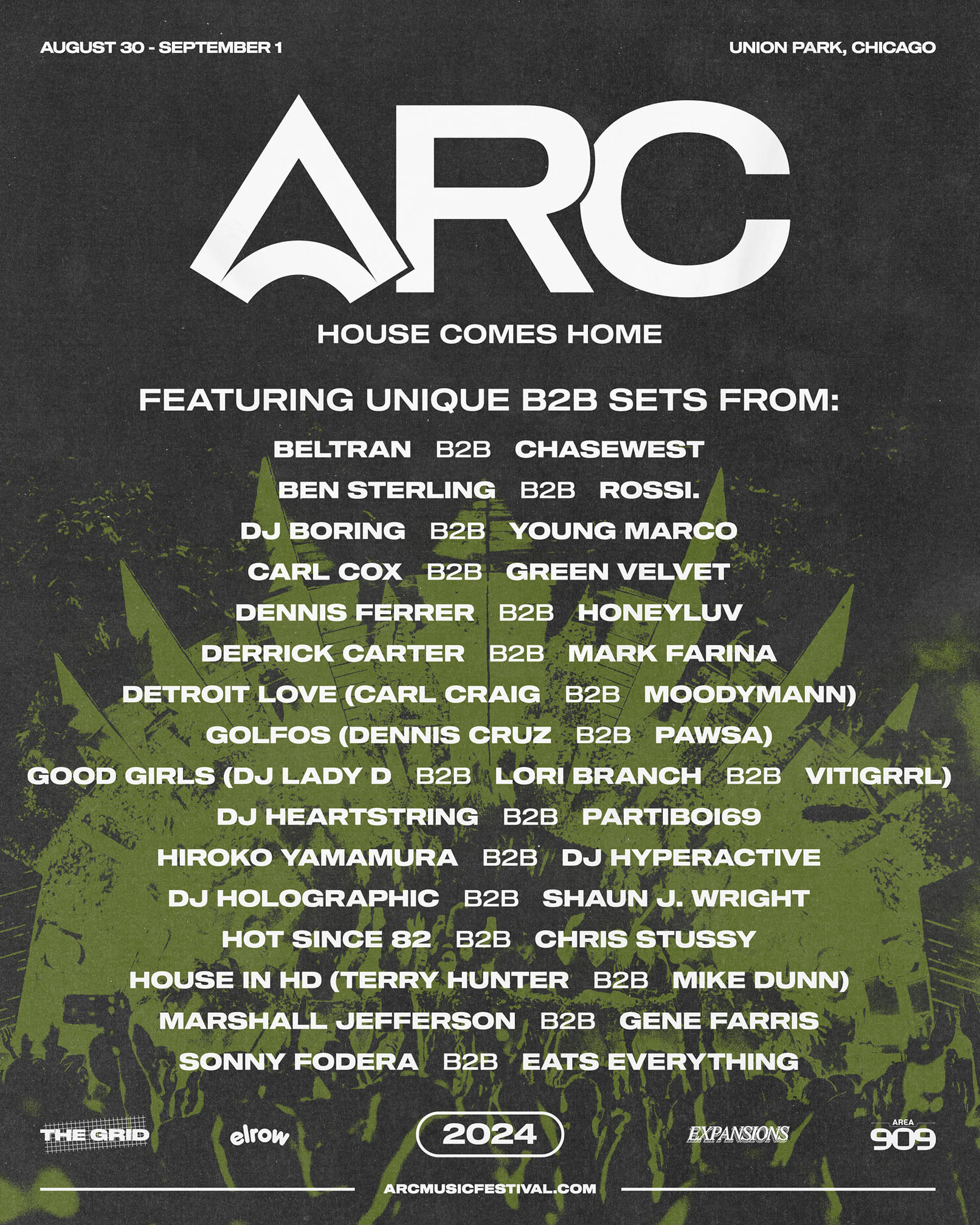 ARC Music Festival Announces 2024 Lineup and Set Times – Premier EDM