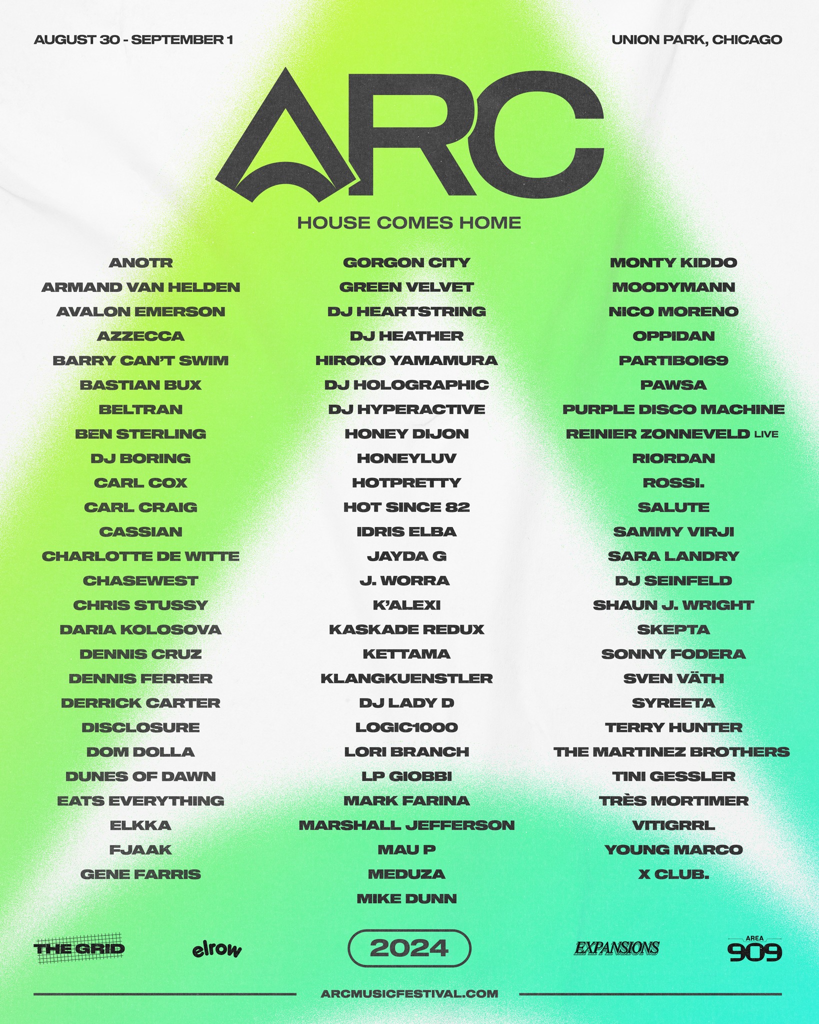 ARC Music Festival Announces 2024 Lineup and Set Times – Premier EDM