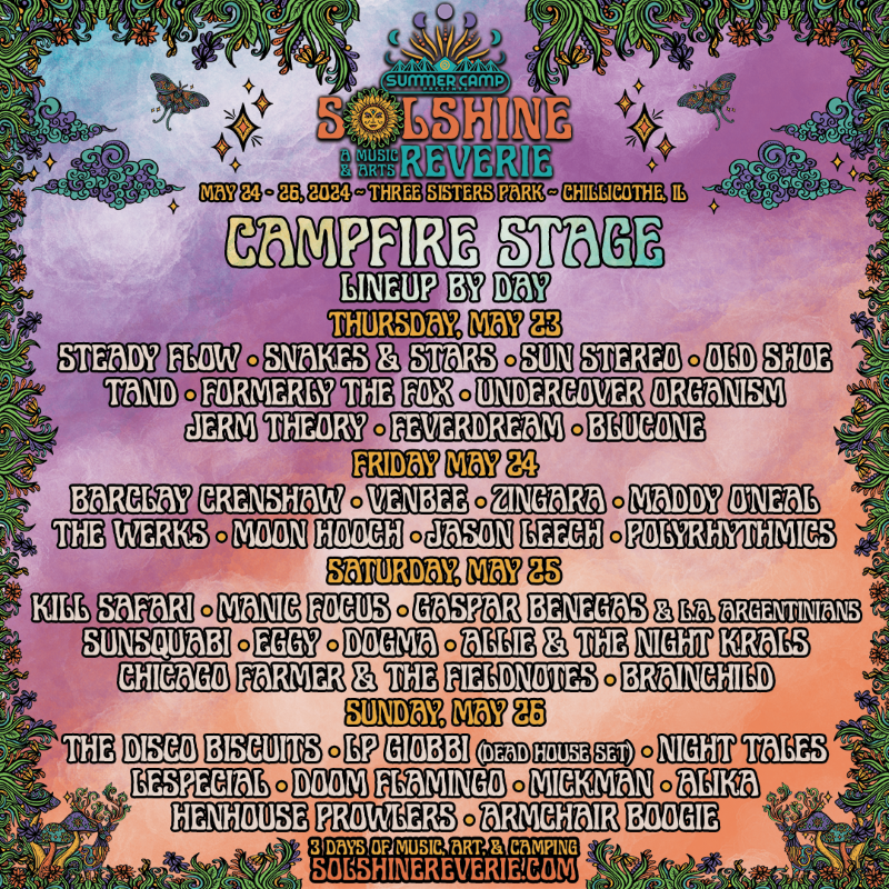 Summer Camp Music Festival Transitions into Solshine: A Music & Arts Reverie – Premier EDM