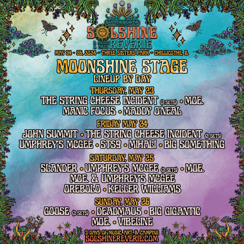 Summer Camp Music Festival Transitions into Solshine: A Music & Arts Reverie – Premier EDM