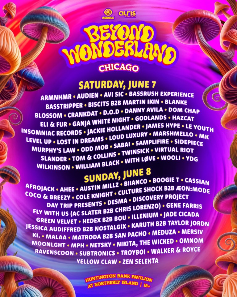 Beyond Wonderland Southern California Announces March 2025 Lineup ...