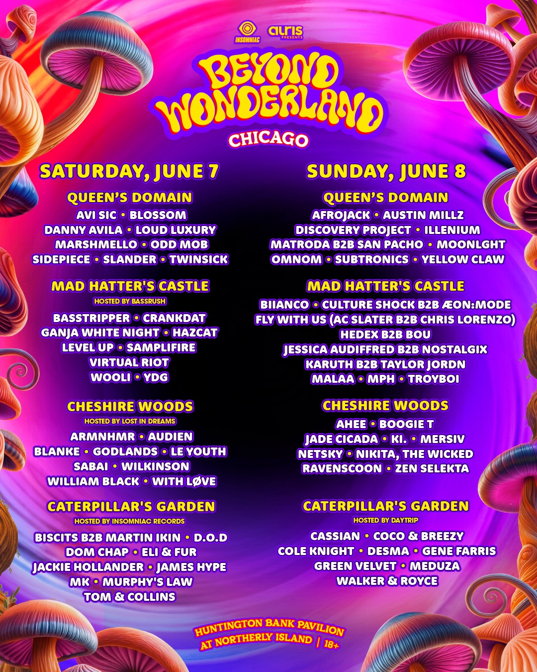 Beyond Wonderland Chicago Announces 2025 Lineup for Festival’s Second ...