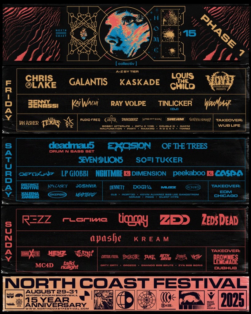 North Coast Music Festival Drops Stacked Lineup for 2025 – Premier EDM