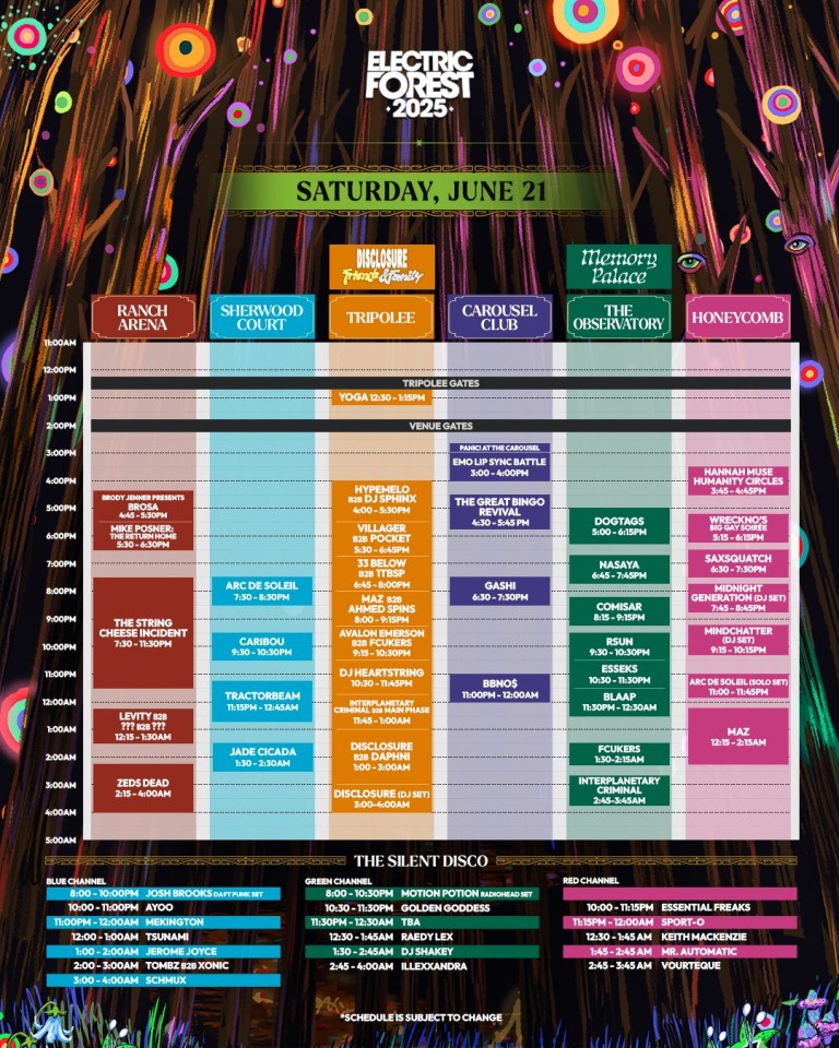 Electric Forest 2025: Set Times and 3 Upgrades to Know About – Premier EDM