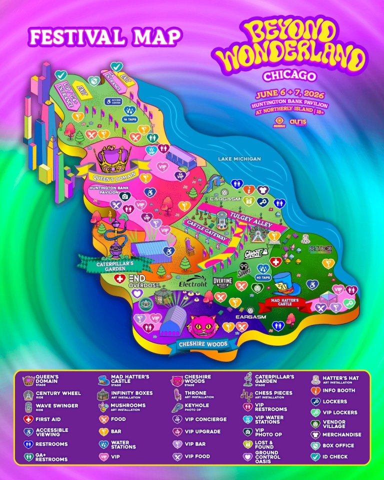 Beyond Wonderland Chicago 2026 Set Times + Six Must-See Artists ...